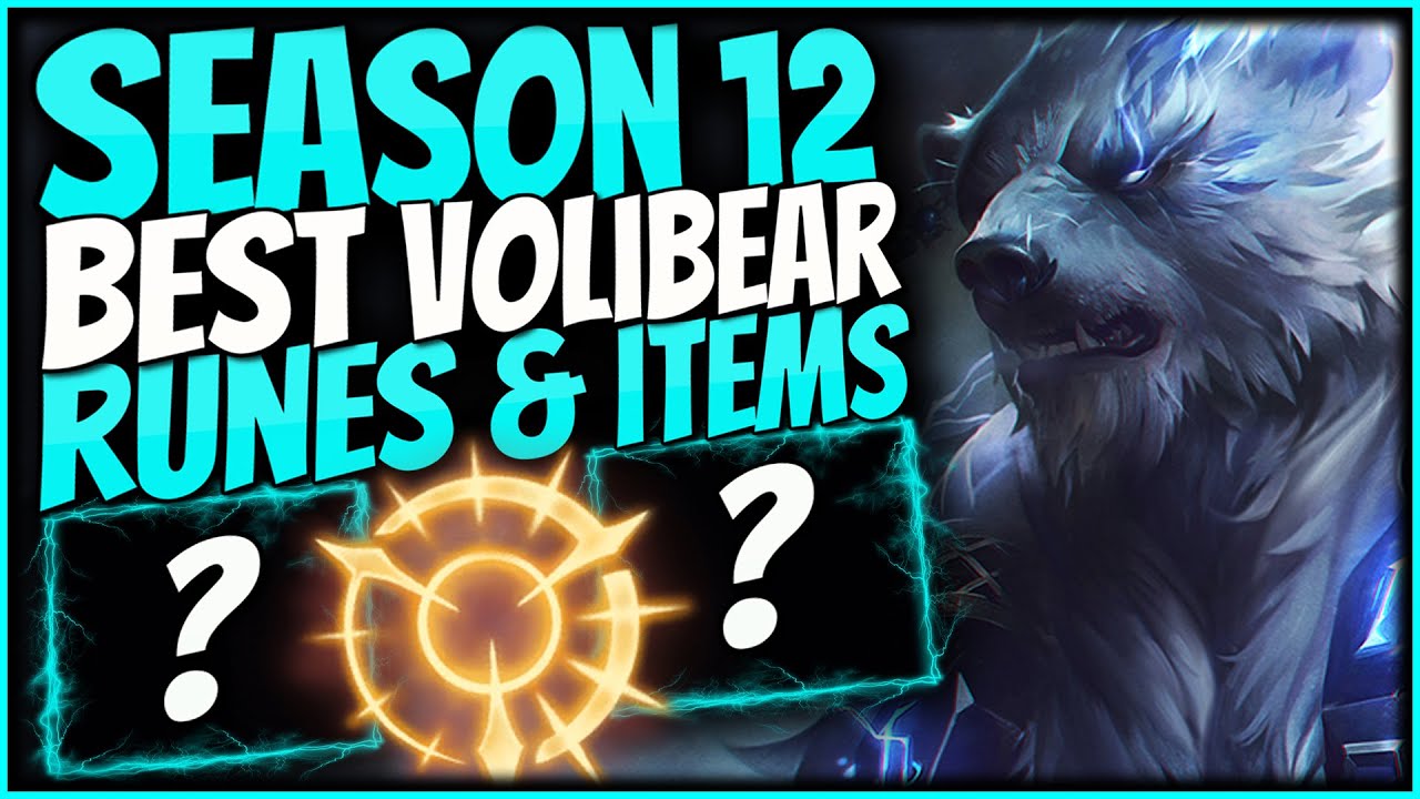 BEST Season 12 ITEMS & RUNES On Volibear! | Build Like This And Start ...