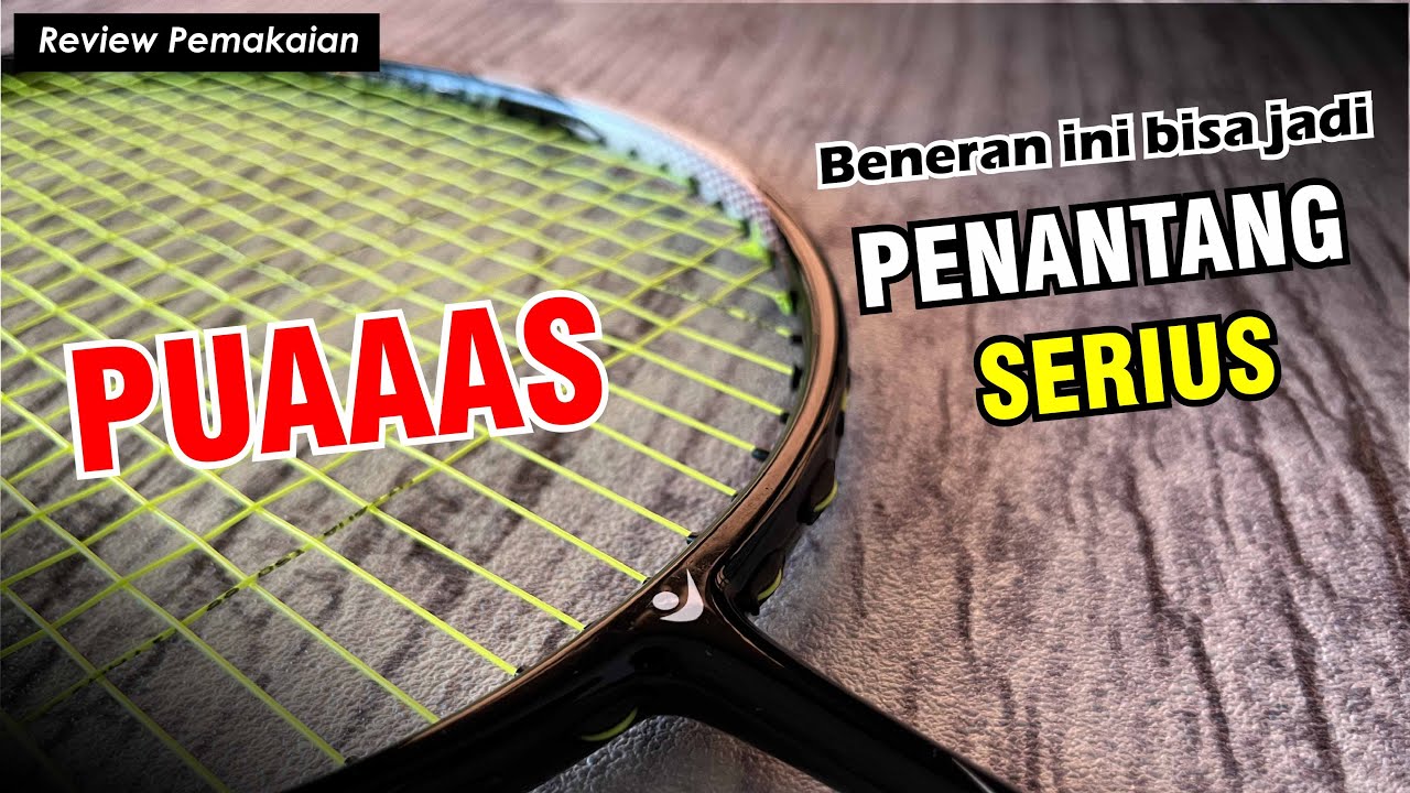 Ga Nyangka Seenak Ini Review Siken Sonic 12 Raket Powerfull - YouTube