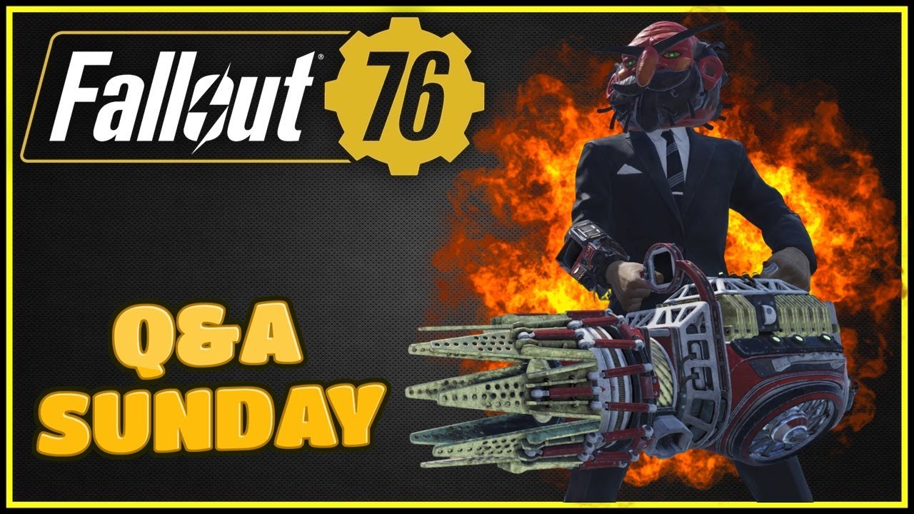 Sunday Q&A - Fallout 76 - YouTube
