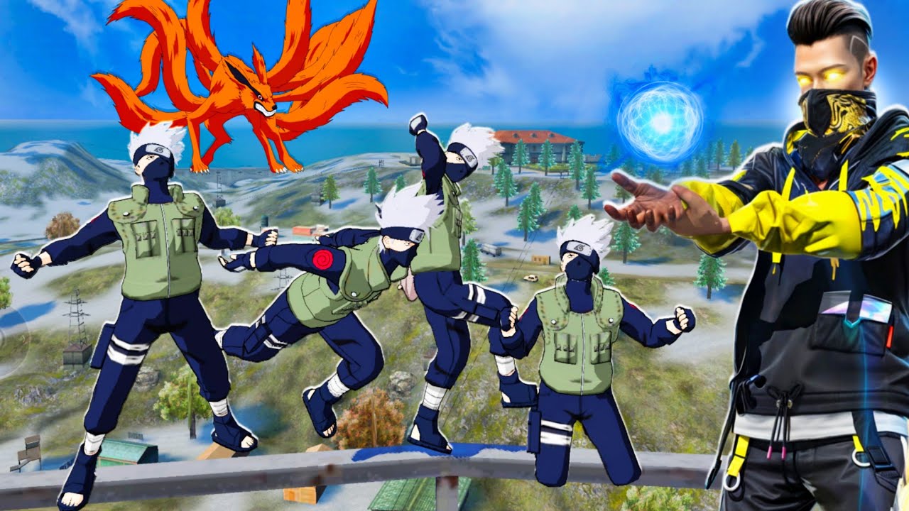 Kakashi & Super Emote: Monster Truck only challenge in Free Fire MAX ...