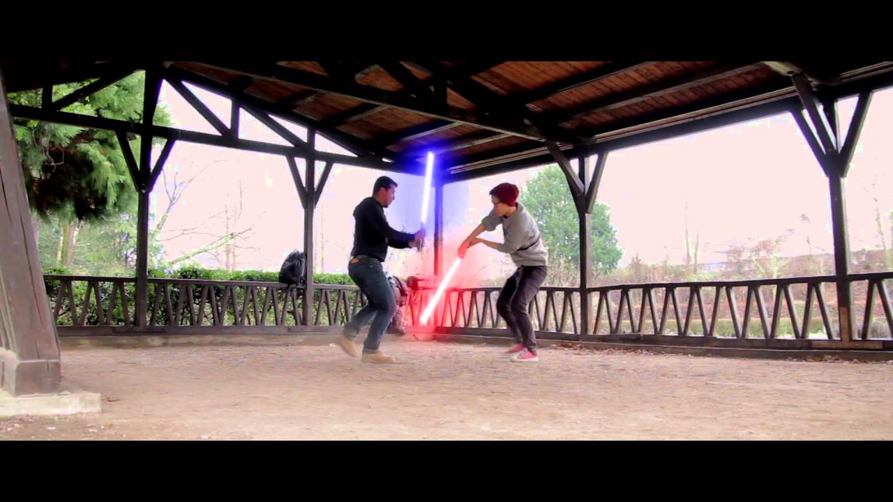 Star Wars Lightsaber Test Footage - YouTube
