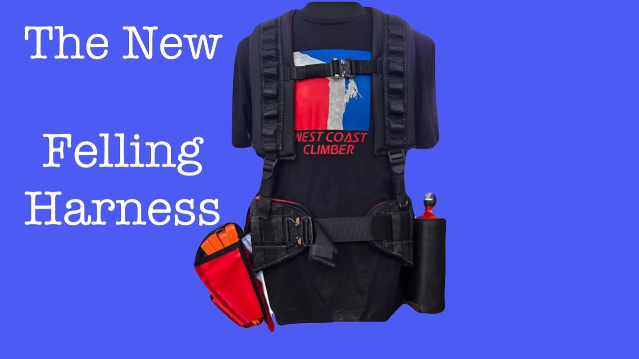 The New West Coast Climber Felling Harness and Suspenders - YouTube