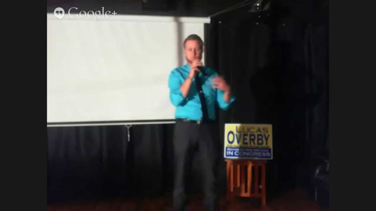 Libertarian Lucas Overby in Florida's 13th Congressional District - YouTube