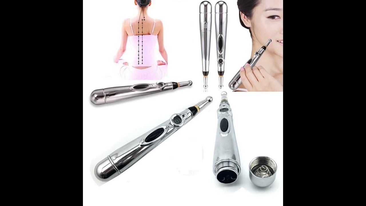 Electronic Acupuncture Pen For Acupoint Stimulation & Pain Relief - YouTube