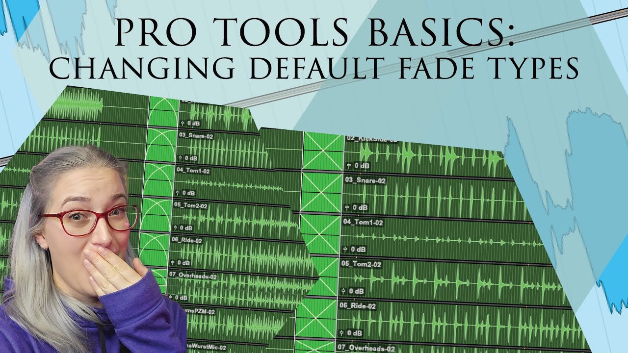 Pro Tools Basics: Setting Your Default Fade Type - Have You Set It For ...