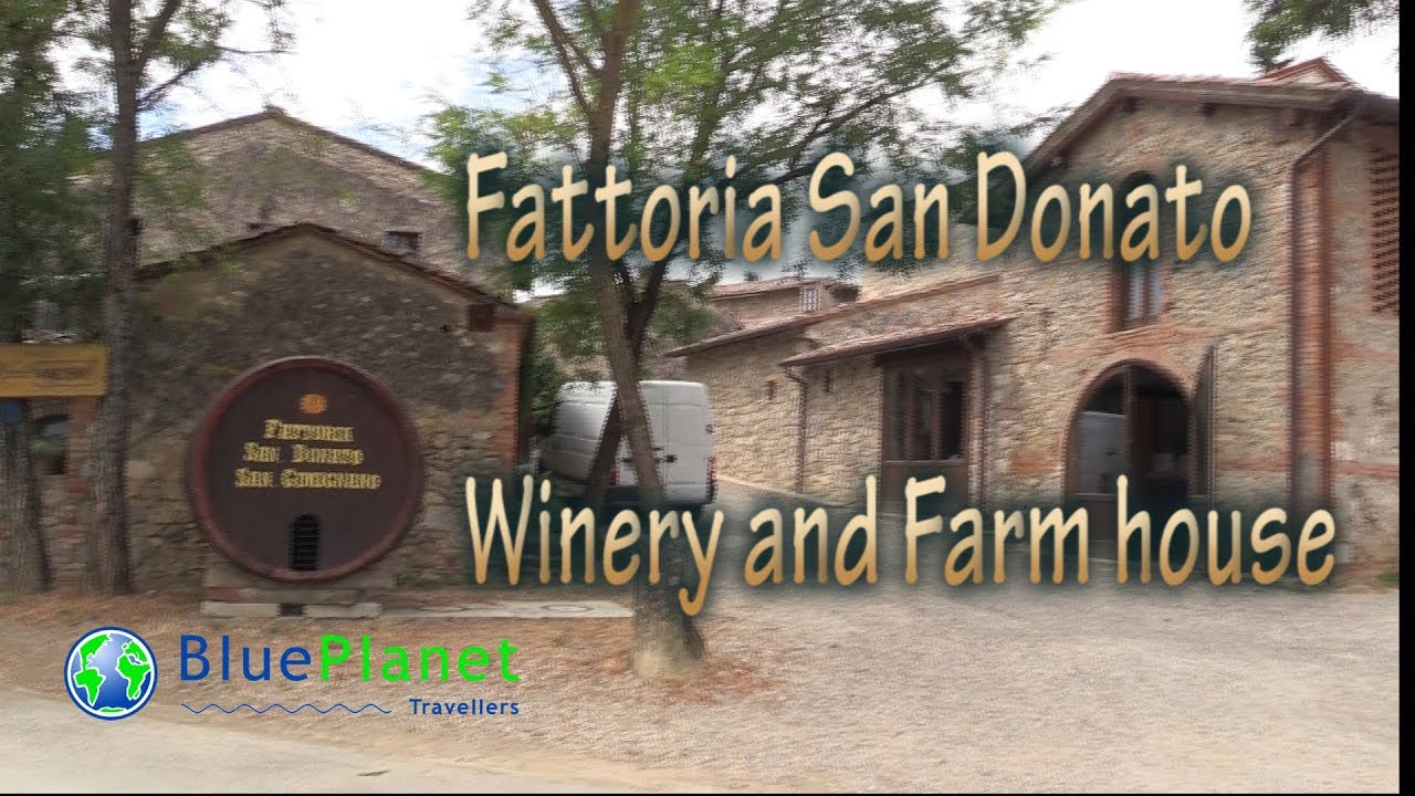 Fattoria San Donato a organic traditional Italian winery. - YouTube