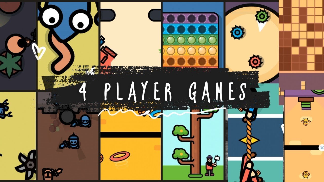 4 PLAYER GAMES?! (shout-out to JindoBlu) | 4 Player Games And 2 Player ...