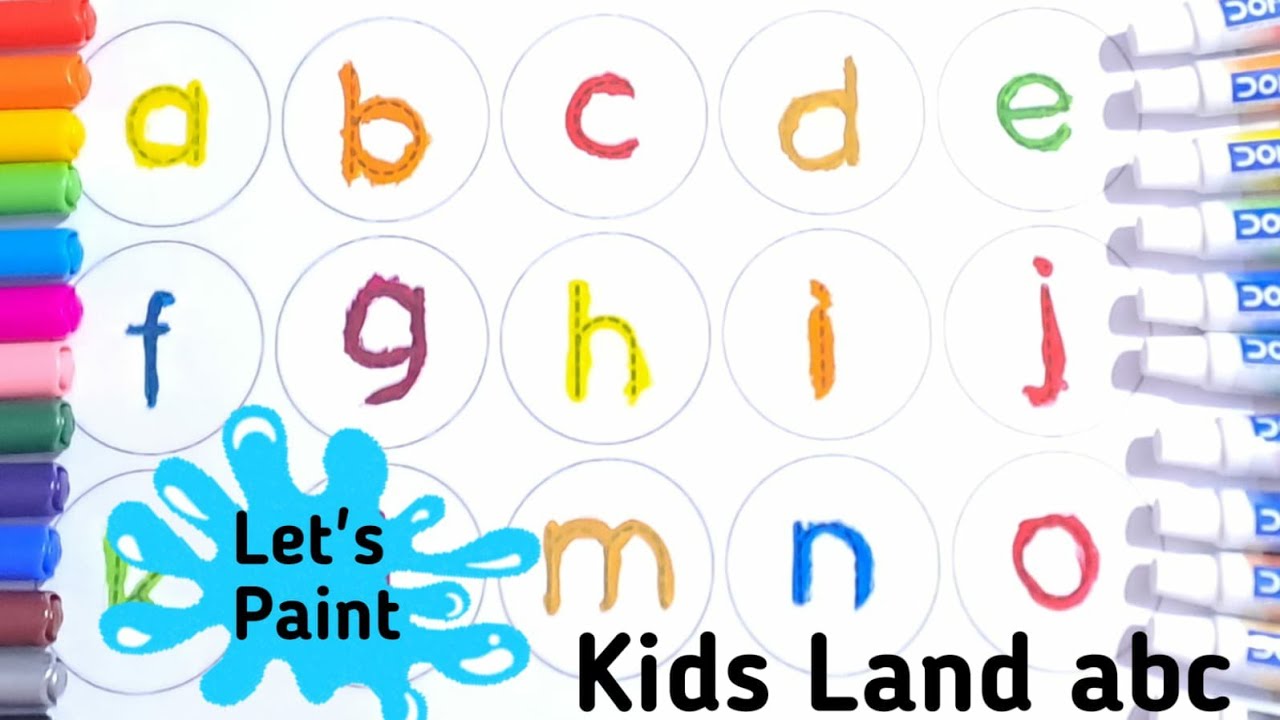 Tracing Uppercase and Lowercase Letters Letter Aa to Letter Zz ...