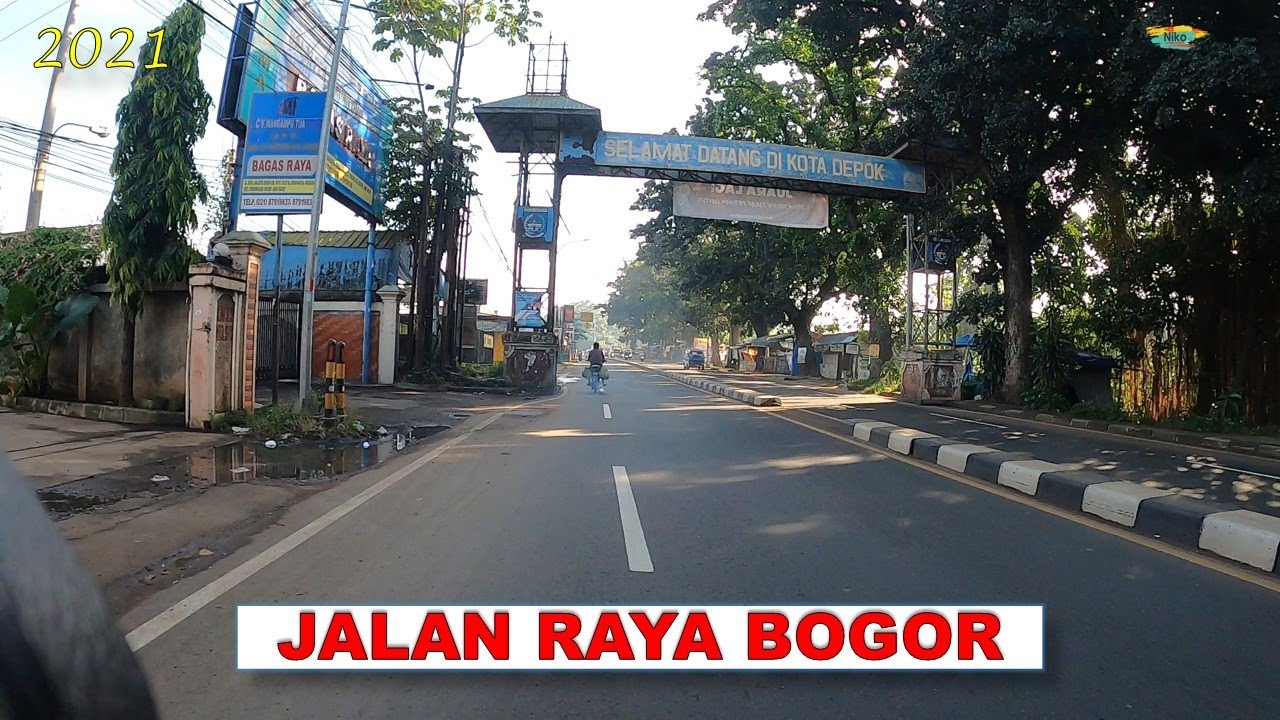 Jalan Raya Bogor 2021 menuju ke MARGONDA DEPOK - YouTube