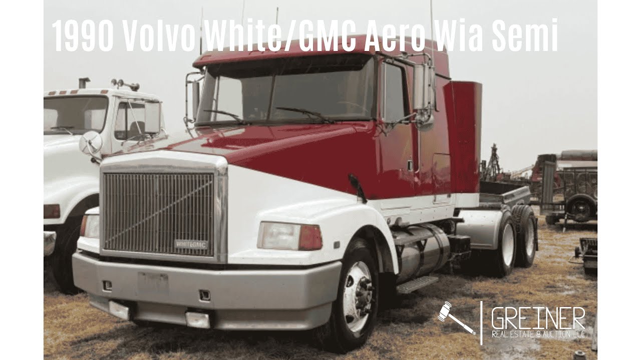 1990 Volvo White/GMC Semi- Selling at our Spring 2025 Online-Only ...