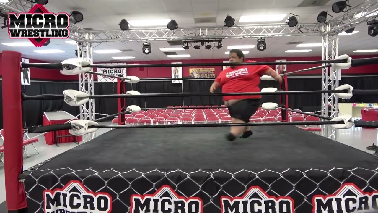 HUGE 350lb Micro Wrestler! - YouTube