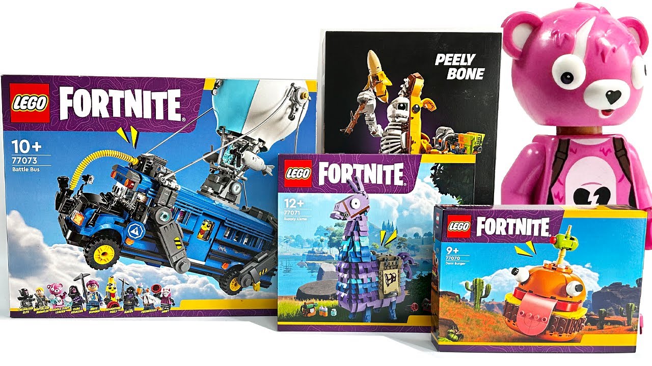 I Built All LEGO Fortnite sets 2024 Compilation/Collection Speed Build ...