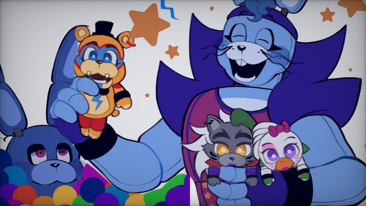 Bonnie Brothers! (FNAF SB Comic Dub) - YouTube