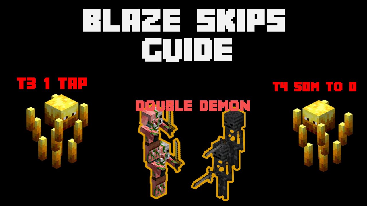 How To Do EVERY SKIP In Blaze Slayer ( Hypixel Skyblock )(patched ...