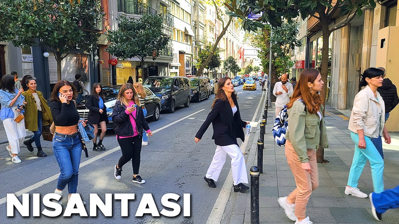 [4K] Istanbul Nisantasi Luxury District Walking Tour, Popular Shopping ...