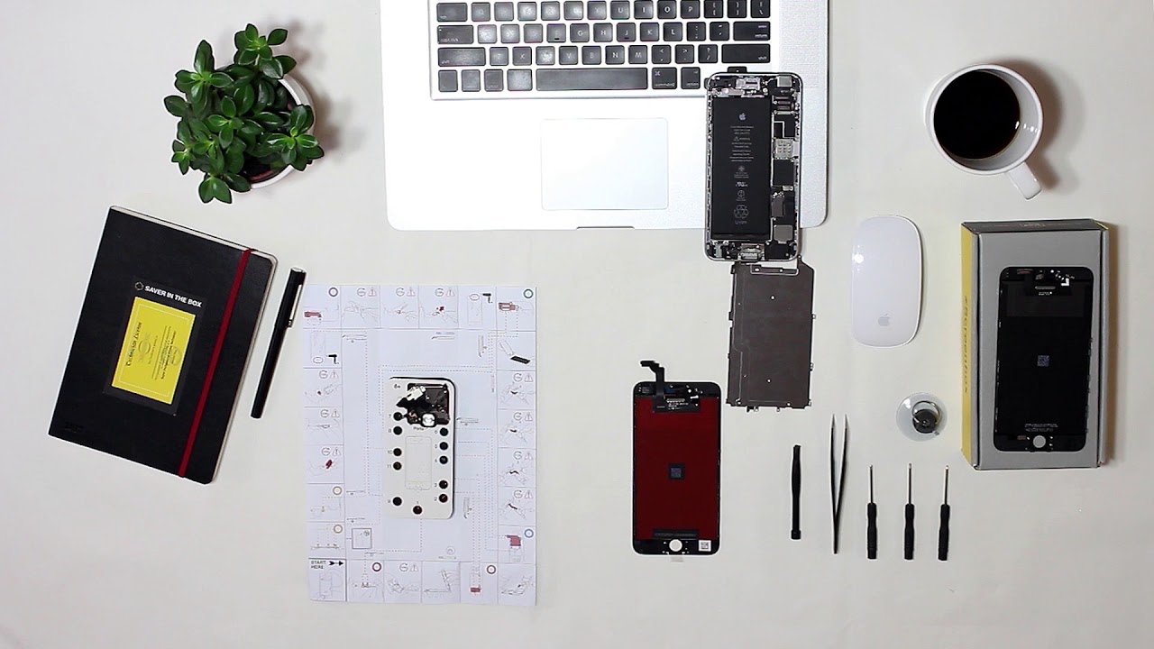 iPhone 6 Plus 螢幕DIY維修步驟 - 救星盒子 - Saver In The Box - Screenbox Tutorial ...