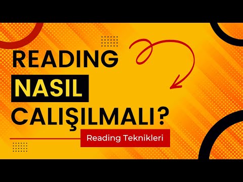 Reading Nasıl Çalışılmalı?