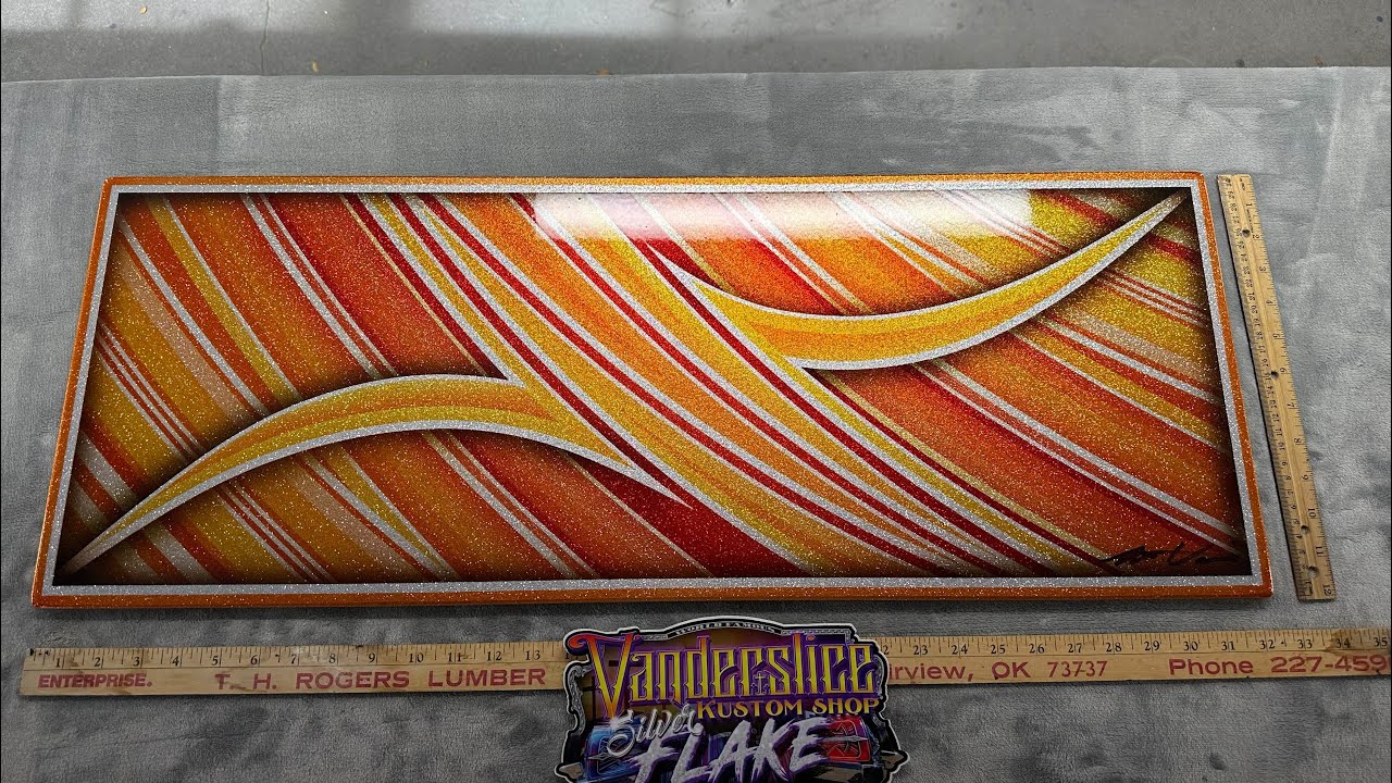 ROB VANDERSLICE(candy,patterns over silver metalflake)how to get the ...
