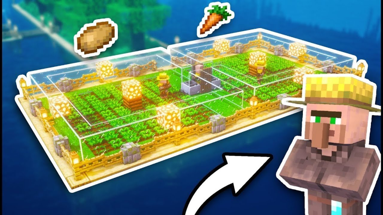 FARM DI GRANO AUTOMATICA SU MINECRAFT 1.16.4 MINECRAFT VANILLA #4 - YouTube