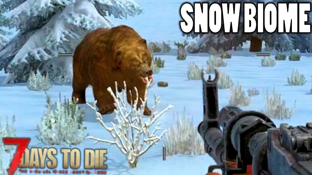 Snow Biome Difficulty Spike | 7 Days to Die Alpha 21 Gameplay | Part 19 ...