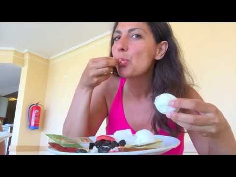 TURKISH Hotel BREAKFAST Mukbang 먹방 Kahvaltı Eggs Olives Cheese Tomatoes Cucumbers Eat Sounds Tsetsi