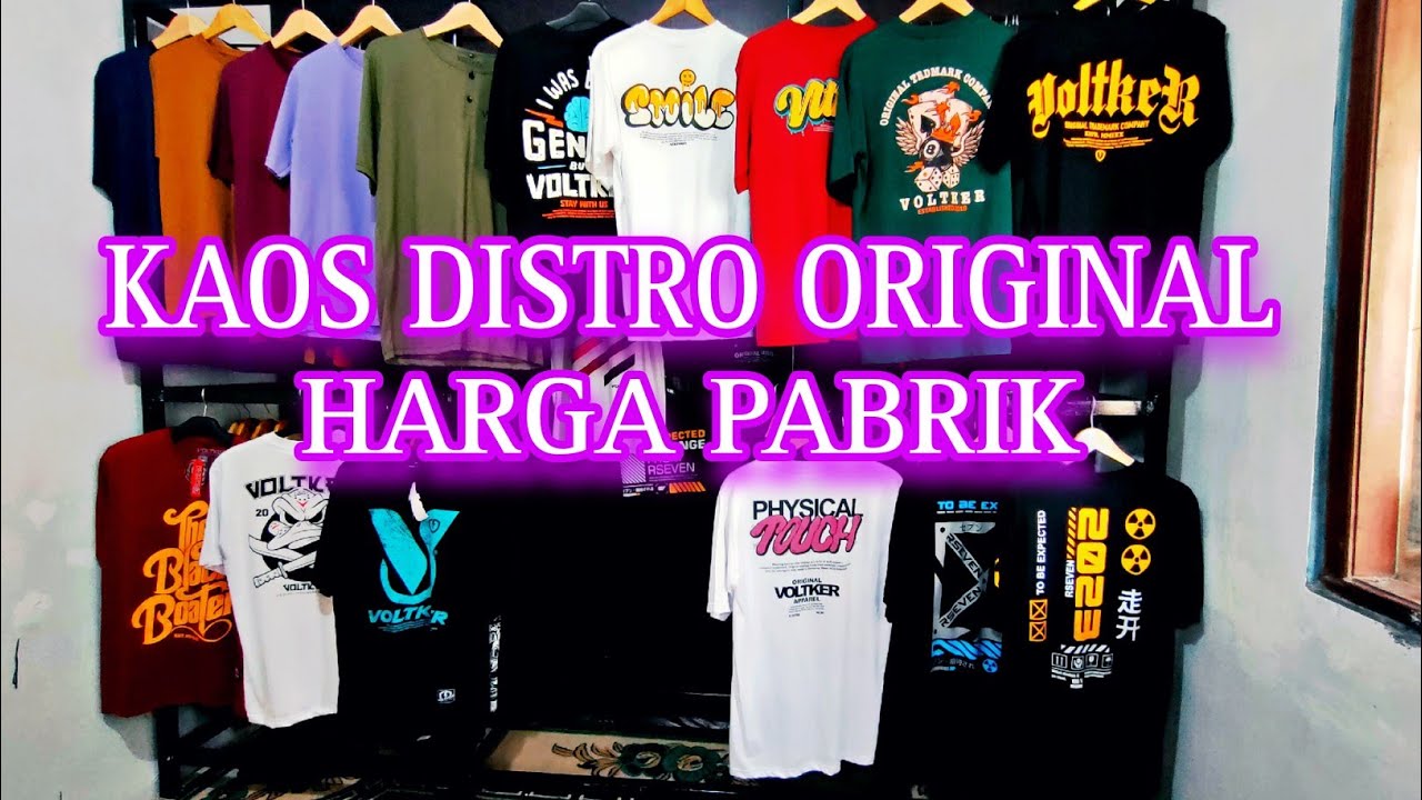 BRAND KAOS DISTRO ORIGINAL LOKAL MURAH YANG ADA DI JAWA BARAT...HARGA ...