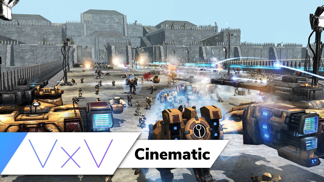 Intense Tau Attack on Krieg Fortress [Warhammer 40k] | Cinematic ...