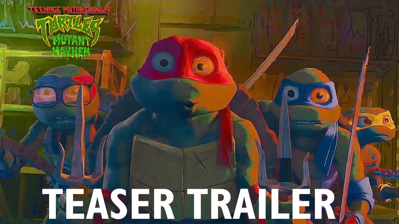 Teenage Mutant Ninja Turtles: Mutant Mayhem - Teaser Trailer ...