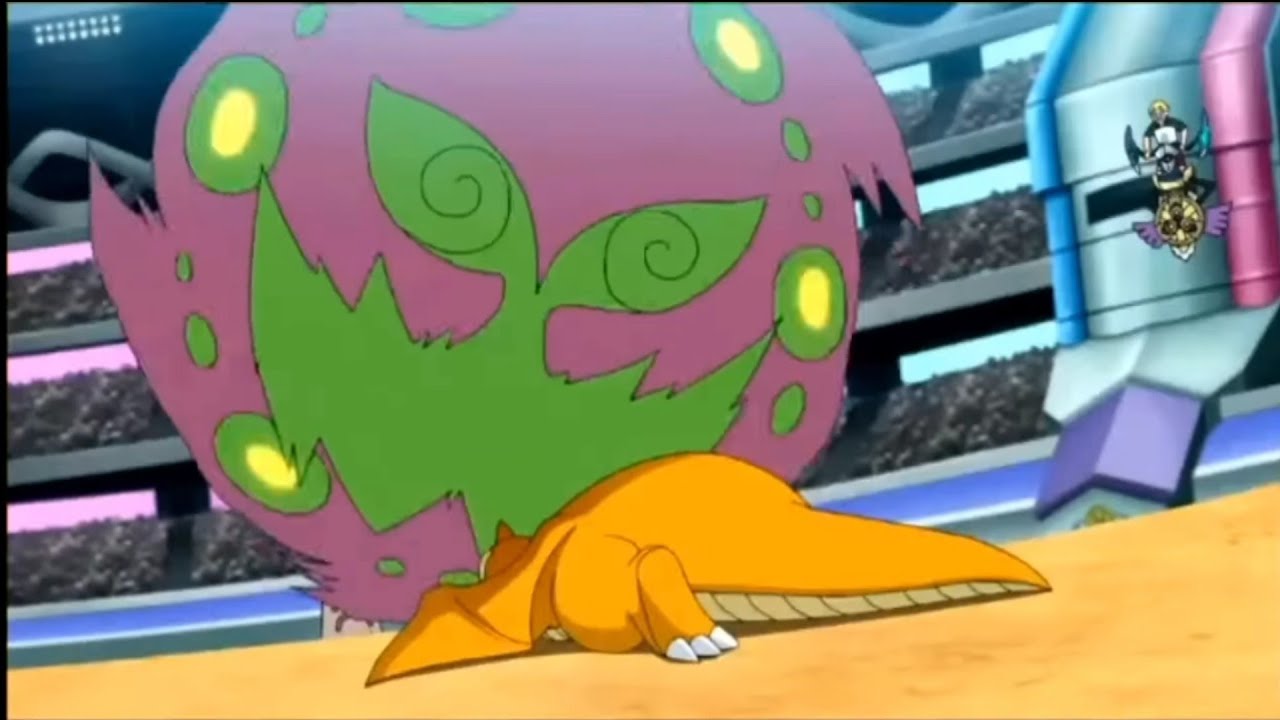 Spiritomb eats Dragonite's Strength to fill his stomach 😱| Ash vs ...