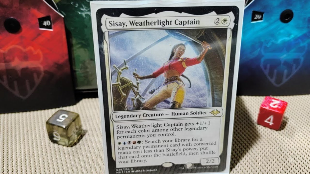 Sisay, Weatherlight Captain Commander/EDH Deck Tech / Equipment - YouTube