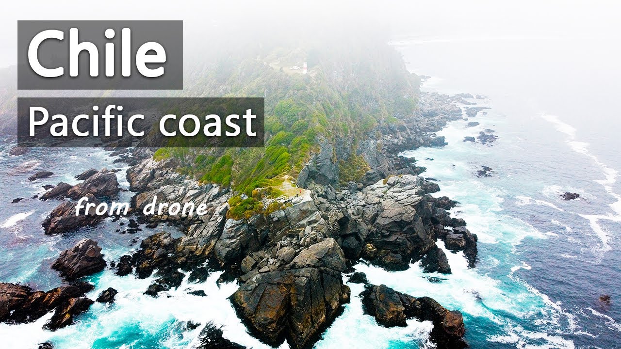 Chile Pacific coast drone video | Mavic Mini cinematic | 2020 - YouTube