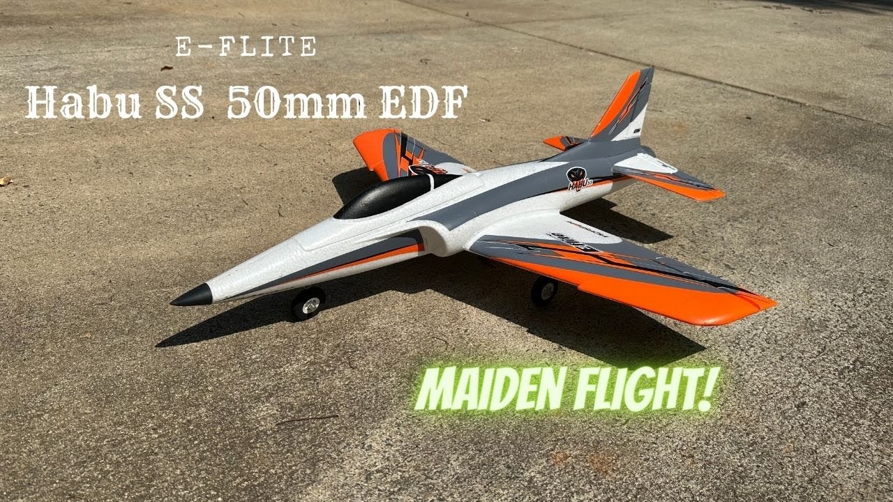 Habu SS 50mm EDF Maiden Flight. - YouTube