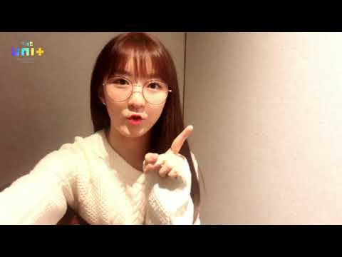 cube trainee Lee Joohyun/Juhyeon (now LIGHTSUM) afternoon call in The Unit