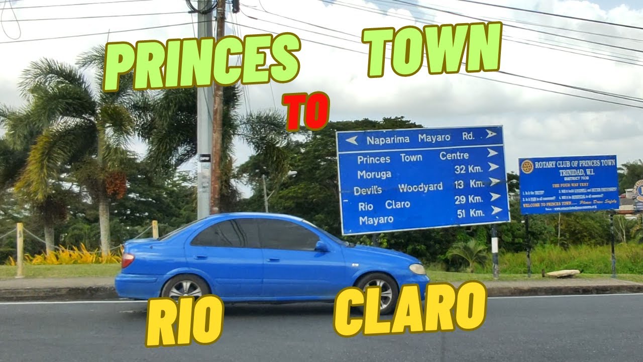 Princes Town to Rio Claro, Trinidad, Caribbean - YouTube