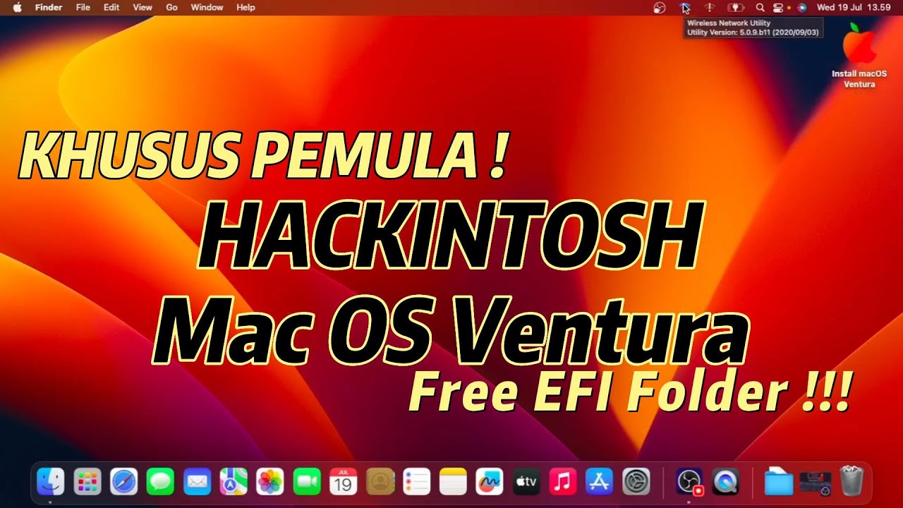 TUTORIAL LENGKAP HACKINTOSH MAC OS VENTURA PEMULA - Step By Step - BANG ...