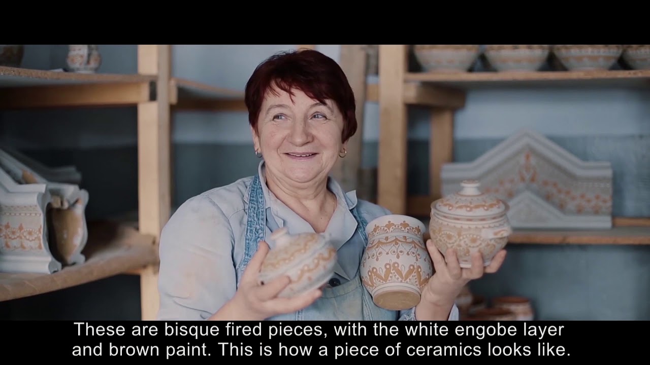 Tradition of Kosiv painted ceramics - YouTube