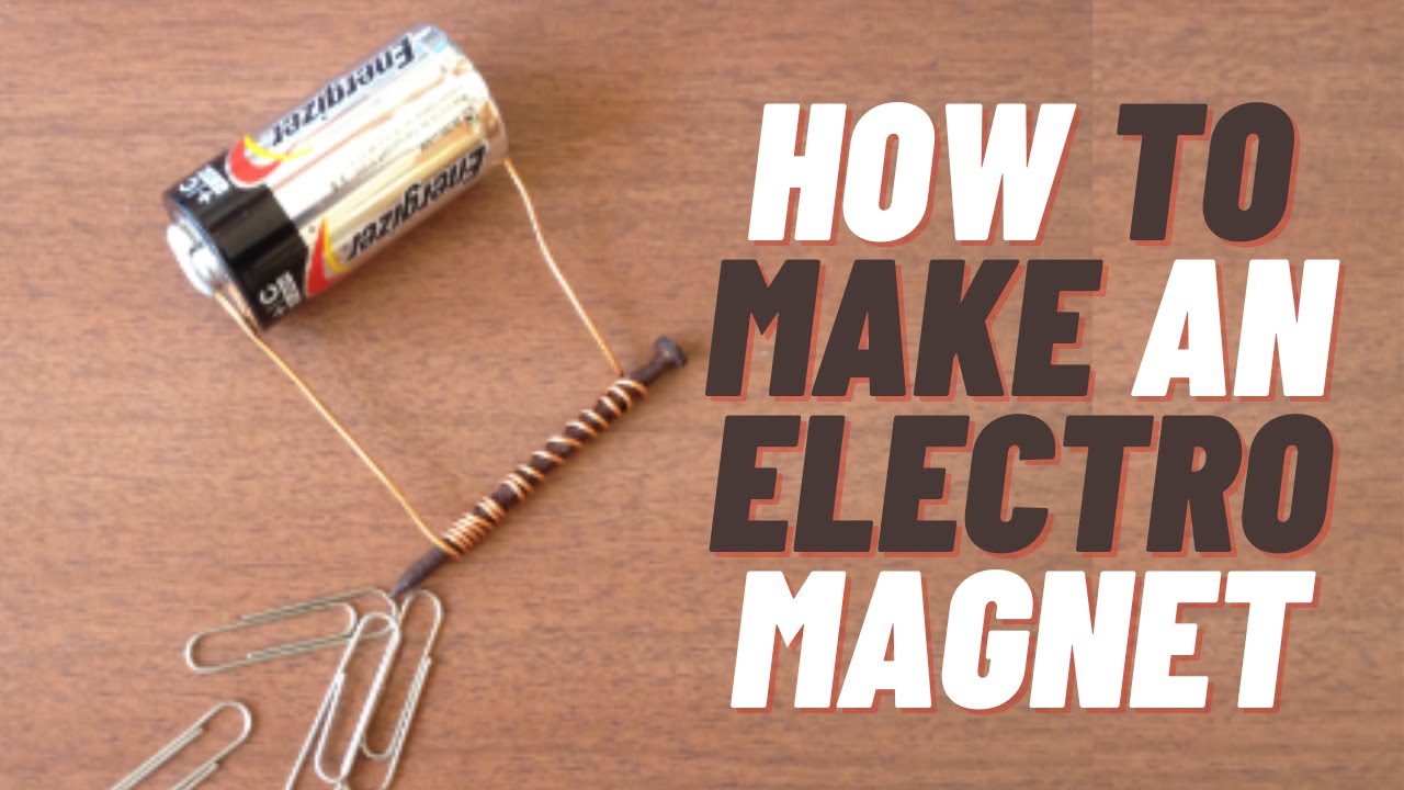 Learn how to make an Electromagnet with AK - YouTube