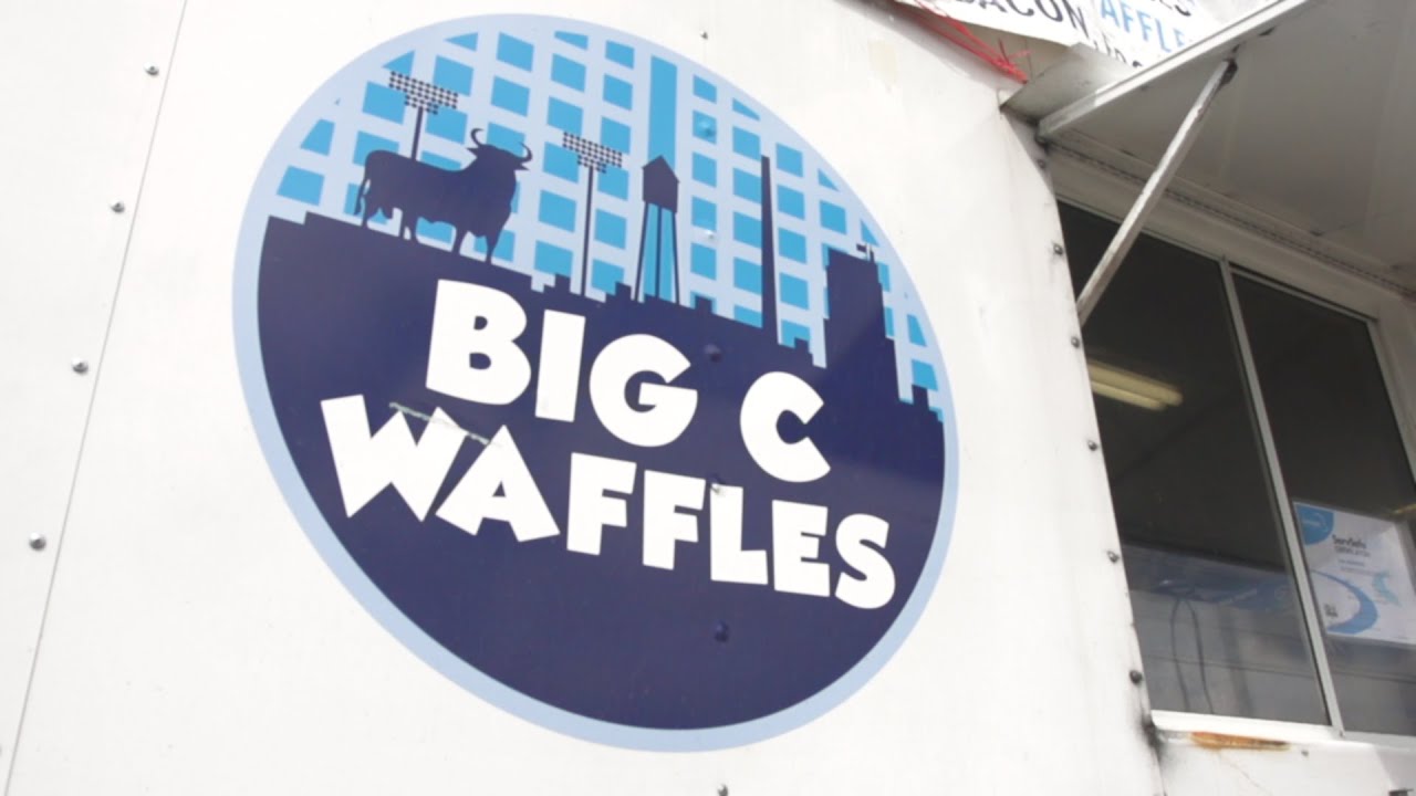Big C Waffles Food Truck - YouTube