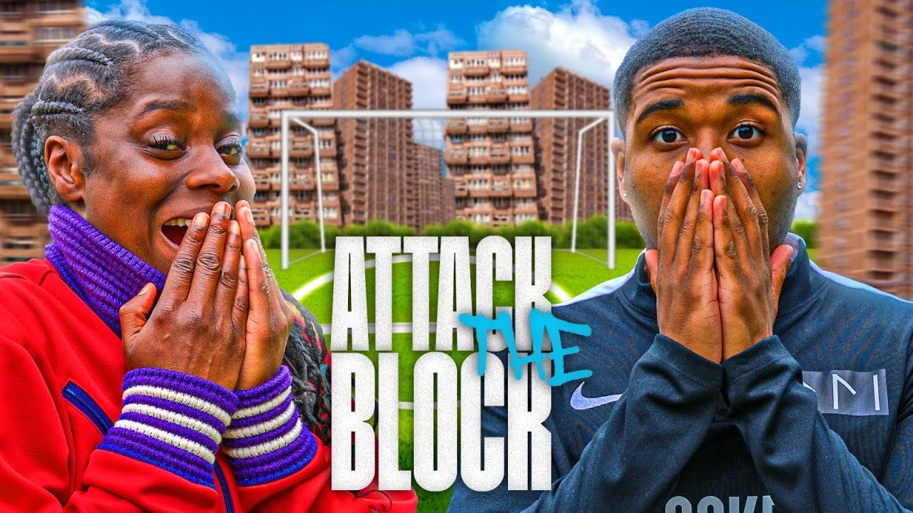 LOVE ISLAND’S MONTEL MCKENZIE vs FREDA AYY | Football Challenges in ...