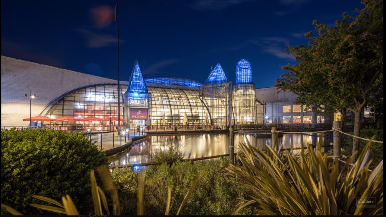Driving to Bluewater Shopping Centre - YouTube