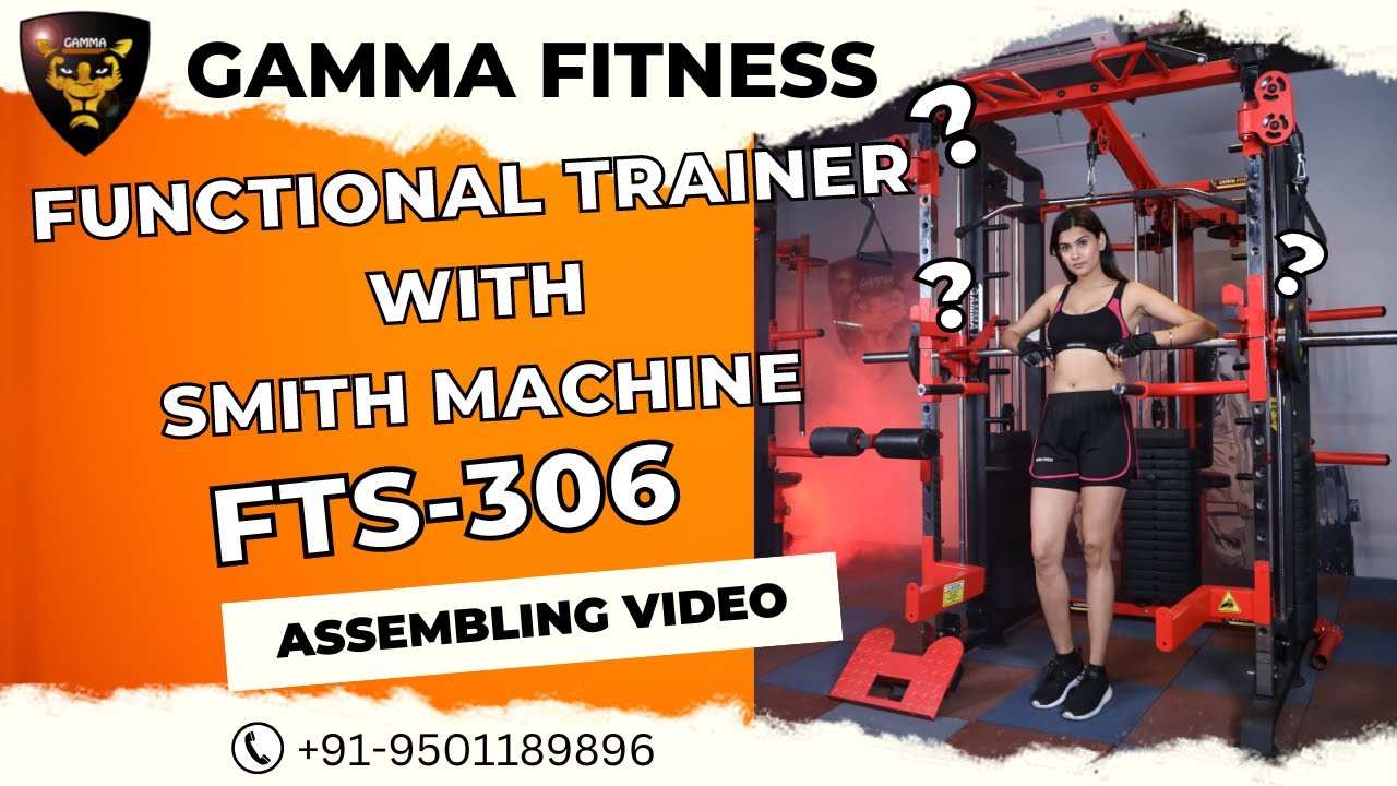 Installation / Assembling Gamma Fitness Functional Trainer With Smith ...