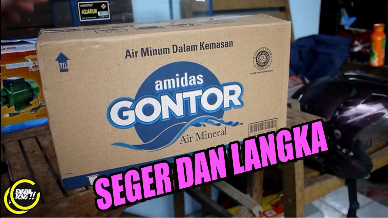 air mineral asli gontor - YouTube