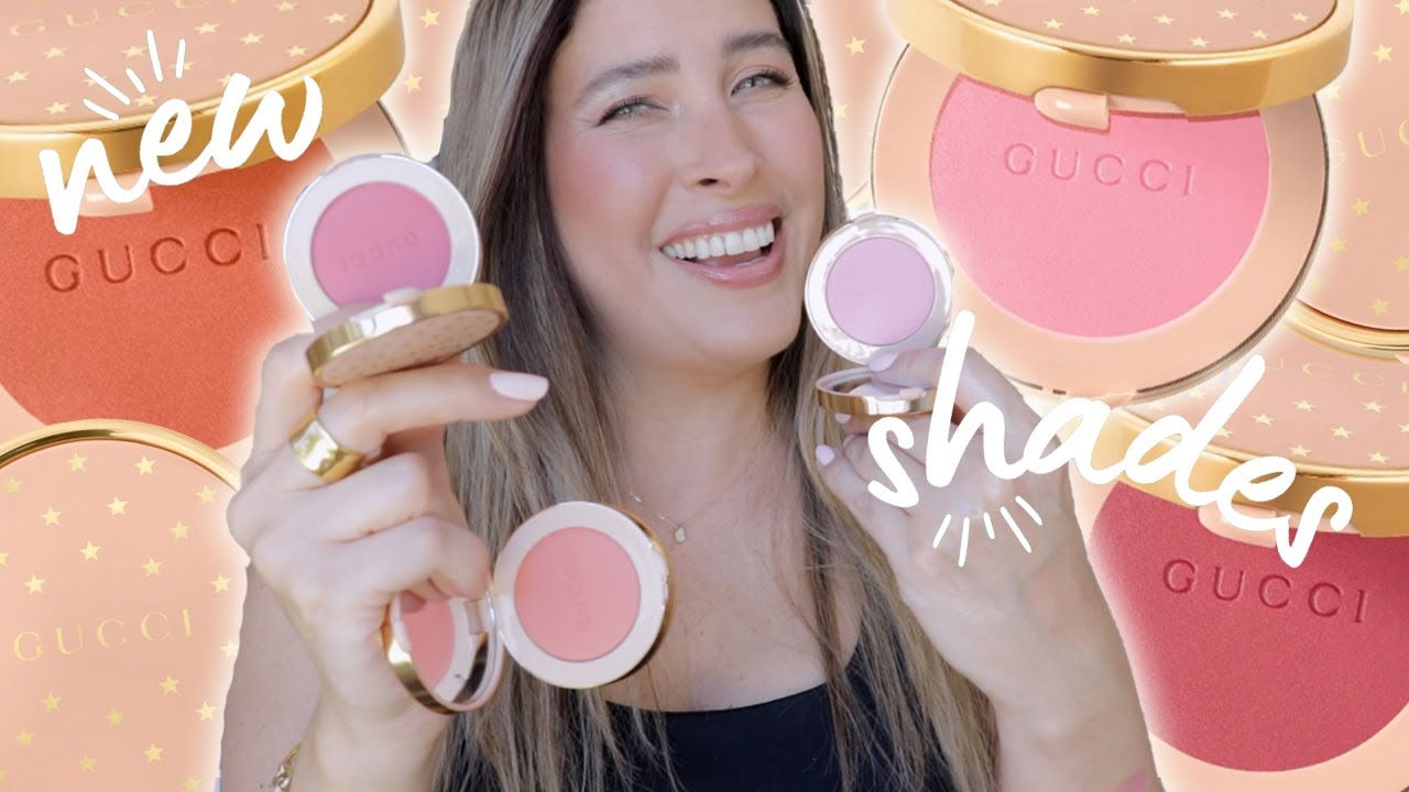 GUCCI BLUSHES NEW SHADES : TRUE PINK | SOFT RED | INTENSE PLUM - YouTube