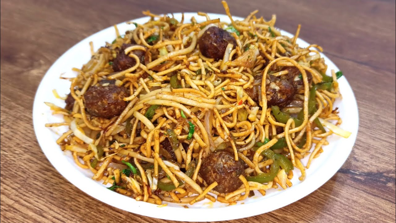 Chinese bhel recipe | Indochinese recipes | Food fever - YouTube