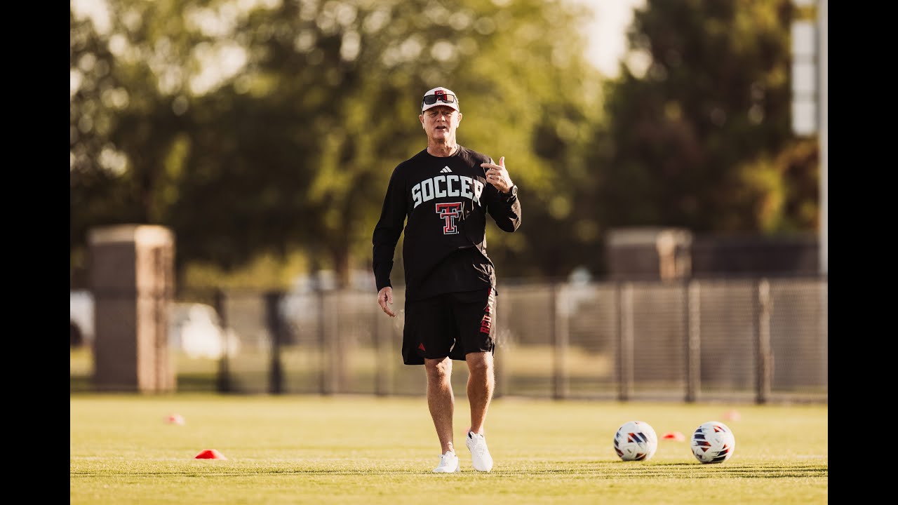 Texas Tech Soccer Day One Training: HC Tom Stone | July 30, 2024 - YouTube
