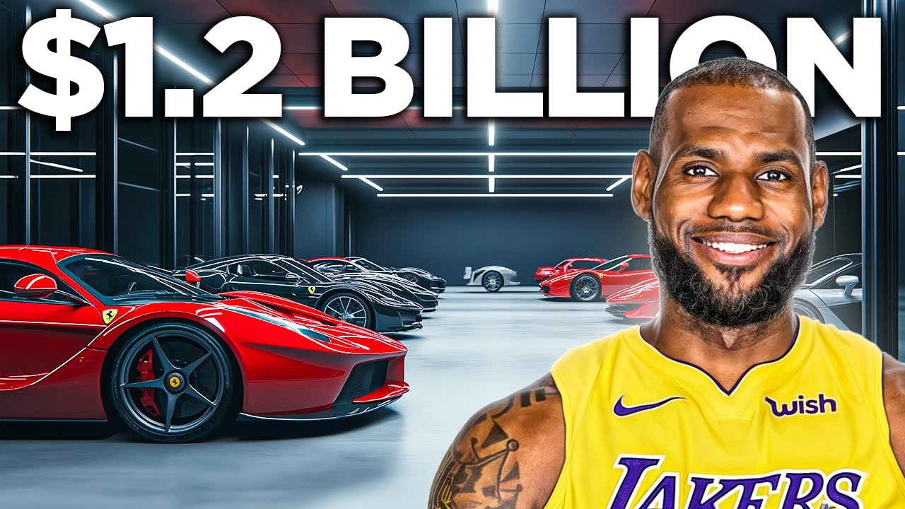 Lebron James' Car Collection Is EPIC! - YouTube