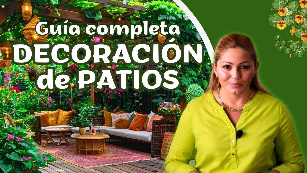 Cómo diseñar y decorar un PATIO. Guía completa. - YouTube