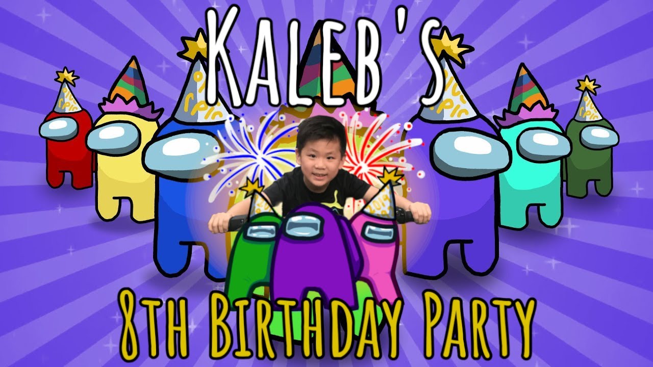Kaleb's Virtual Party | Host Magician | Among Us Theme (April 26, 2021 ...