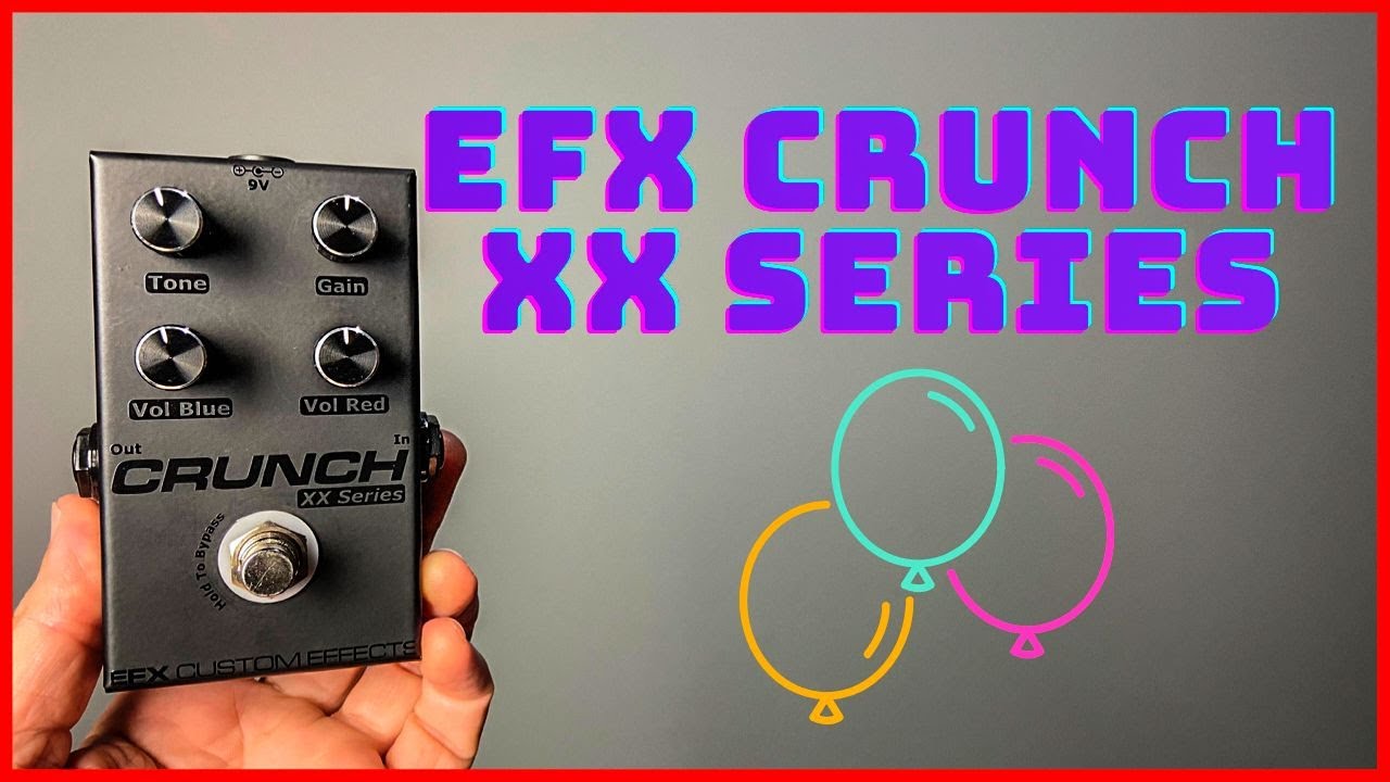 EFX Crunch | Pesado e Crocante | Franco Guitar Parts | Perfect Tone ...