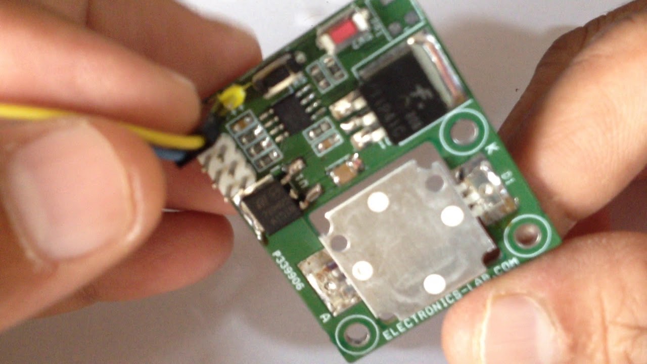 LED DRIVER USING TOGGLE SWITCH - YouTube